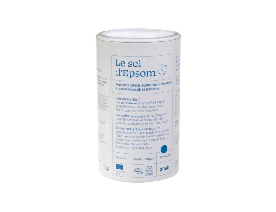 Epsomzout - Magnesiumsulfaat - 1 kg | Eco-Logisch | Eco-Logisch webshop