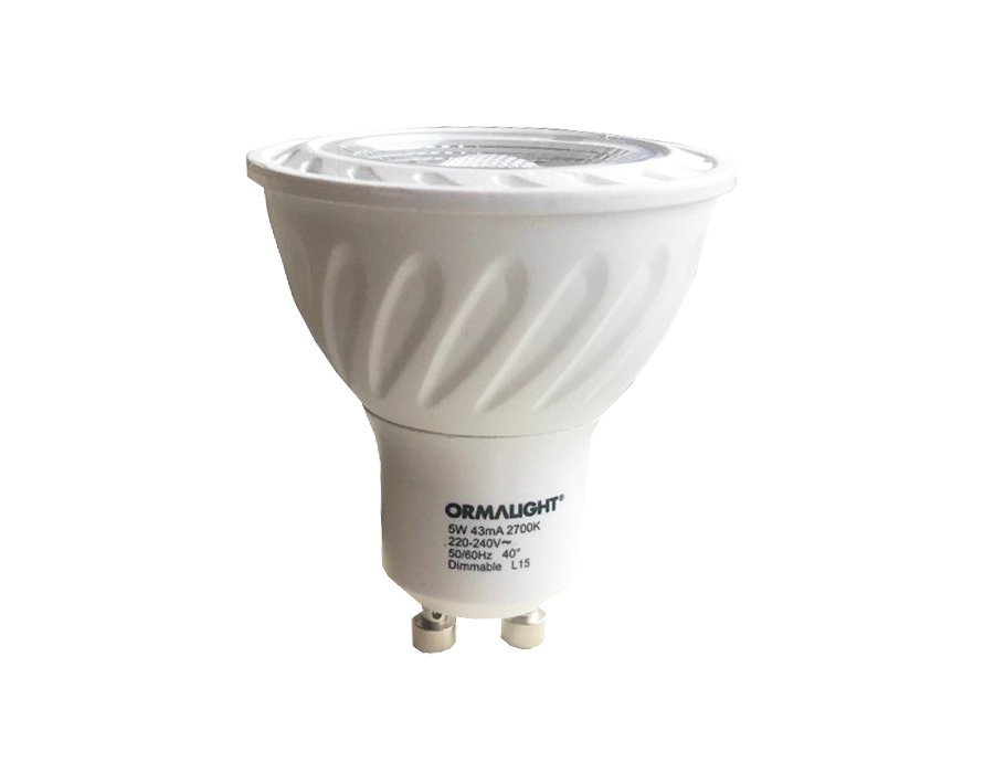 Ormalight Ledlamp - E27 - GU10 - 5W - 420L dimbaar | Eco-Logisch webshop