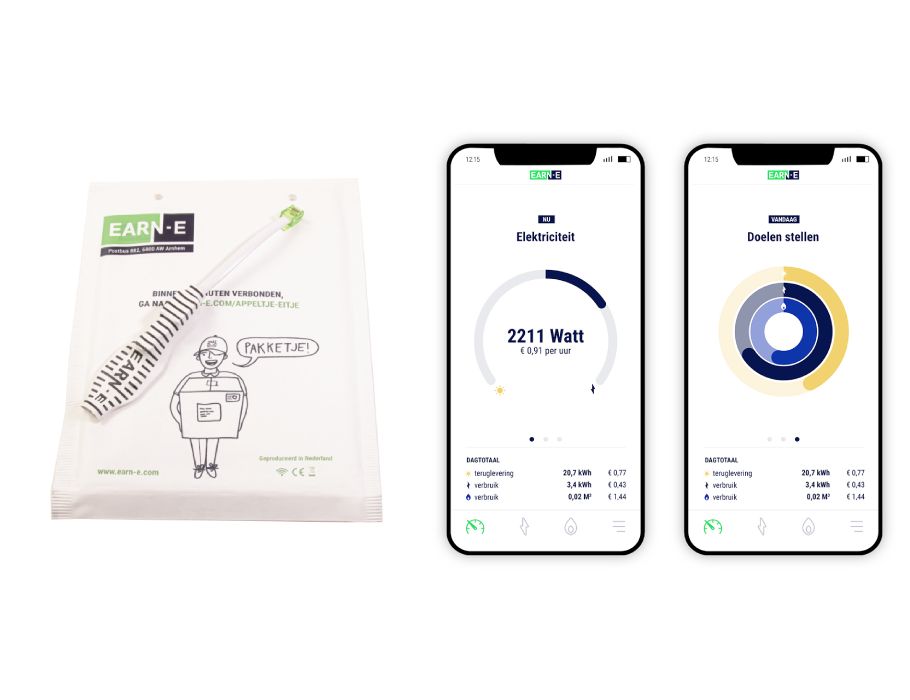 Energiemeter Pakket Display + 1 Jaarabonnement - EARN-E | Eco-Logisch ...