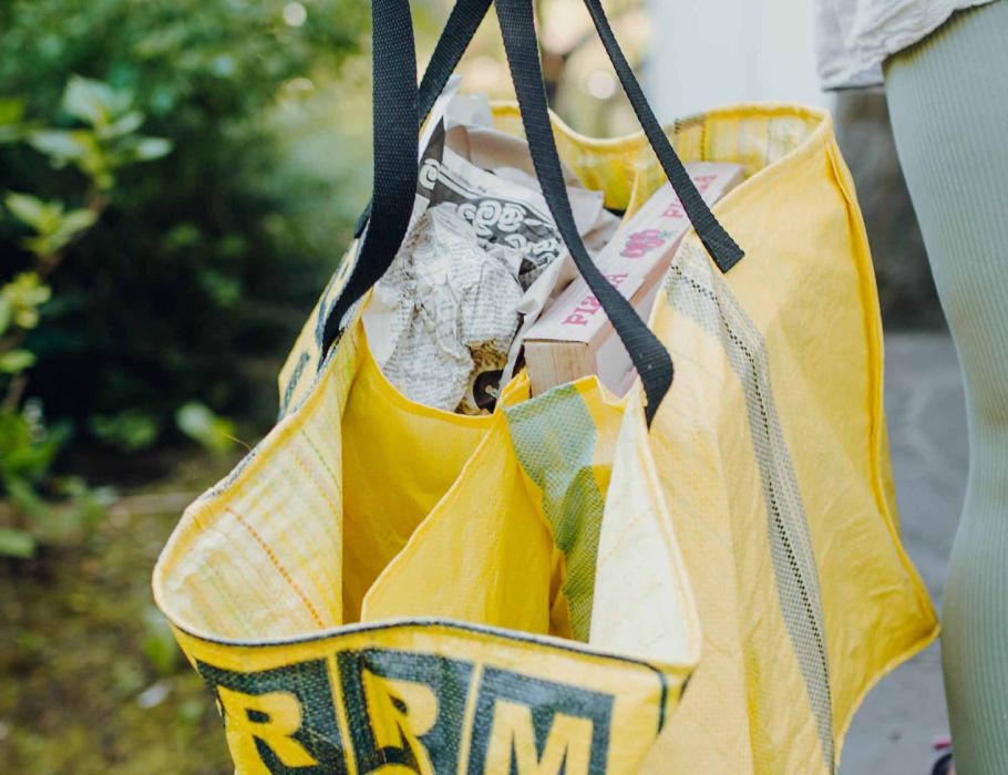 Wertstoffsammeltasche - Upcycled Reissack | Fairzone | Eco-Logisch ...