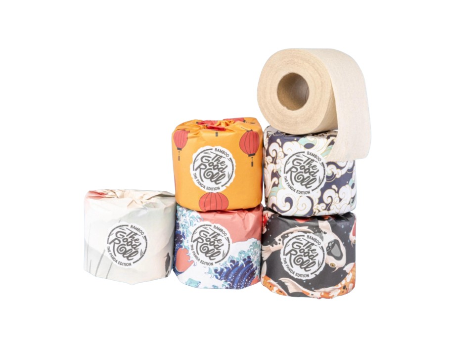 The Good Roll - WC-Papier - Bamboe - 4 Rollen | Eco-Logisch webshop