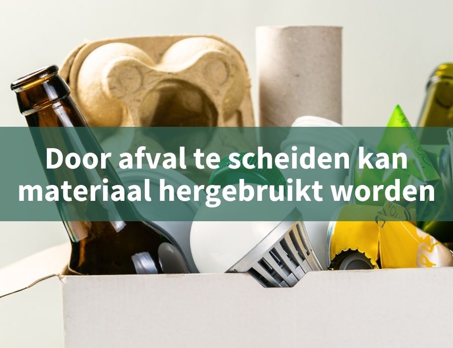 Afval scheiden: wat hoort waar