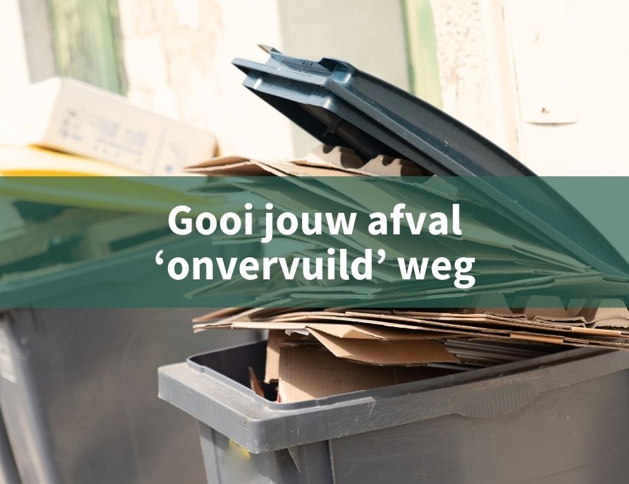 Afval scheiden: wat hoort waar